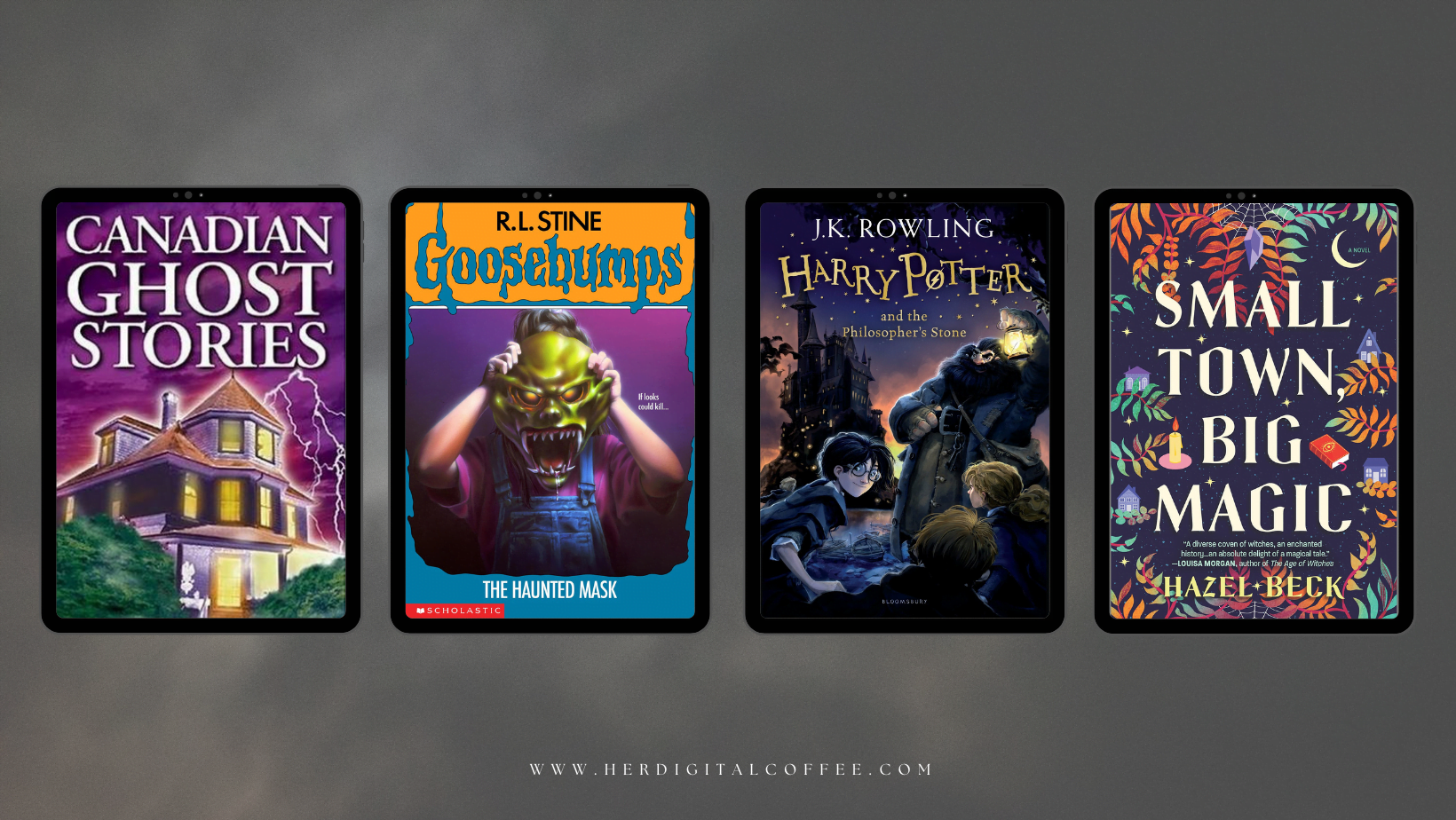 The Spooky Scary Book Tag - Her Digital Coffee